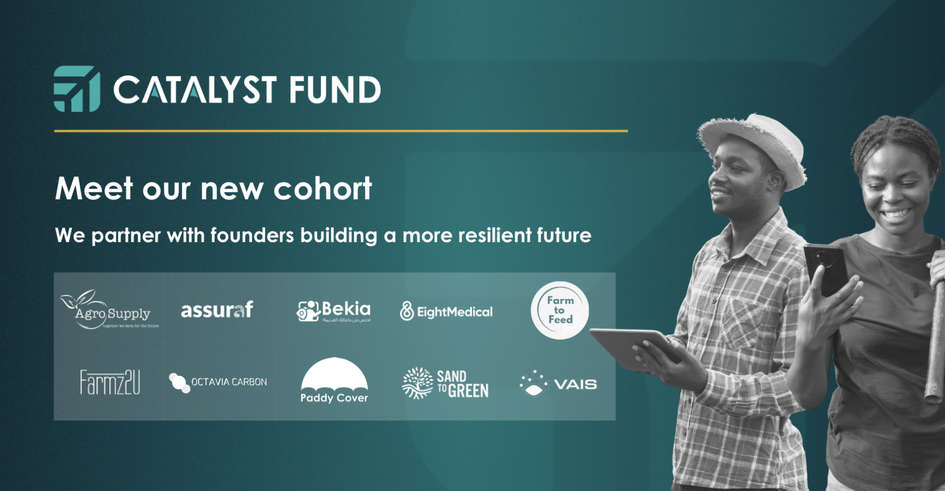[Press Release] Catalyst Fund announces $2 million investment into 10 startups accelerating ...